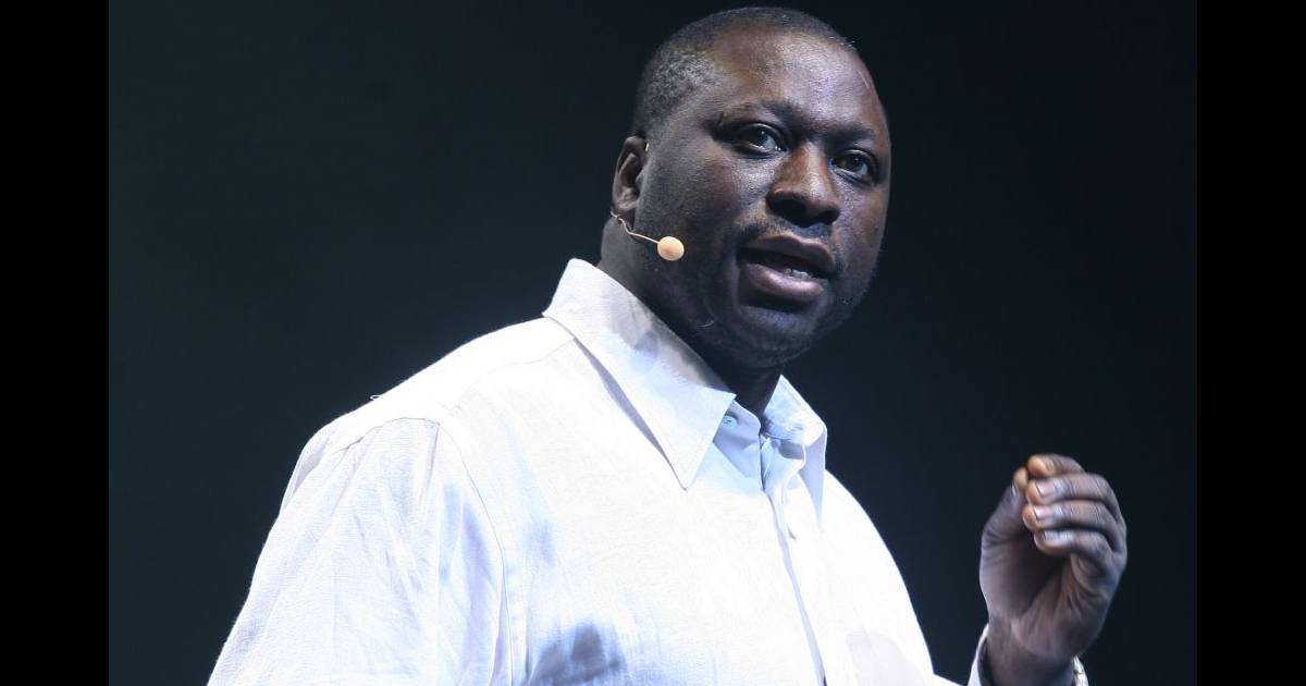Mouss Diouf à Paris, en février 2009. - Purepeople