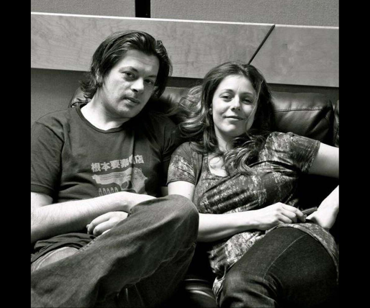 Photo : Benjamin Biolay et Isabelle Boulay en studio, août 2011 ...