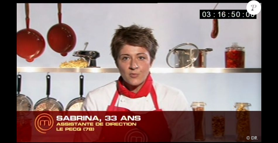 Sabrina dans Masterchef 2 - Purepeople