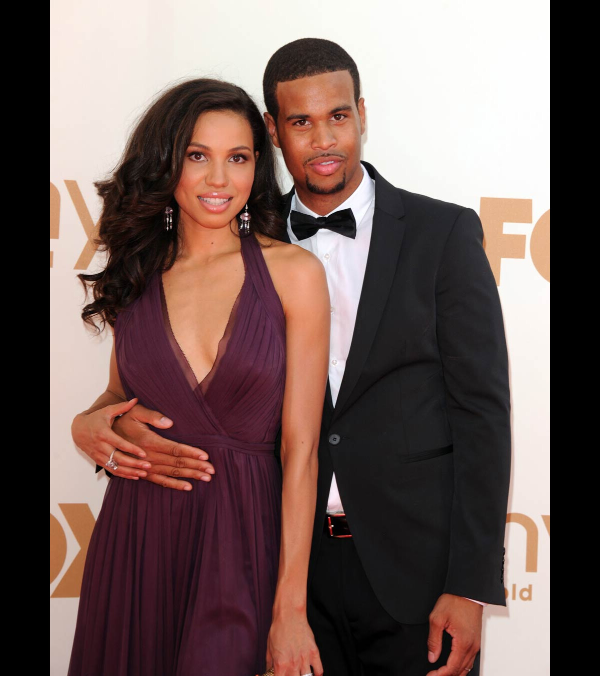 Photo : Jurnee Smollett et Josiah Bell lors de la 63e édition des Emmy ...