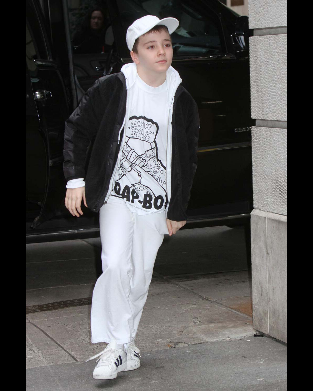 Photo : Rocco Ritchie à New York, le 10 décembre 2011. - Purepeople