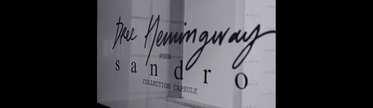 Vidéo : Dree Hemingway en scène dans une vidéo pour sa collection avec ...