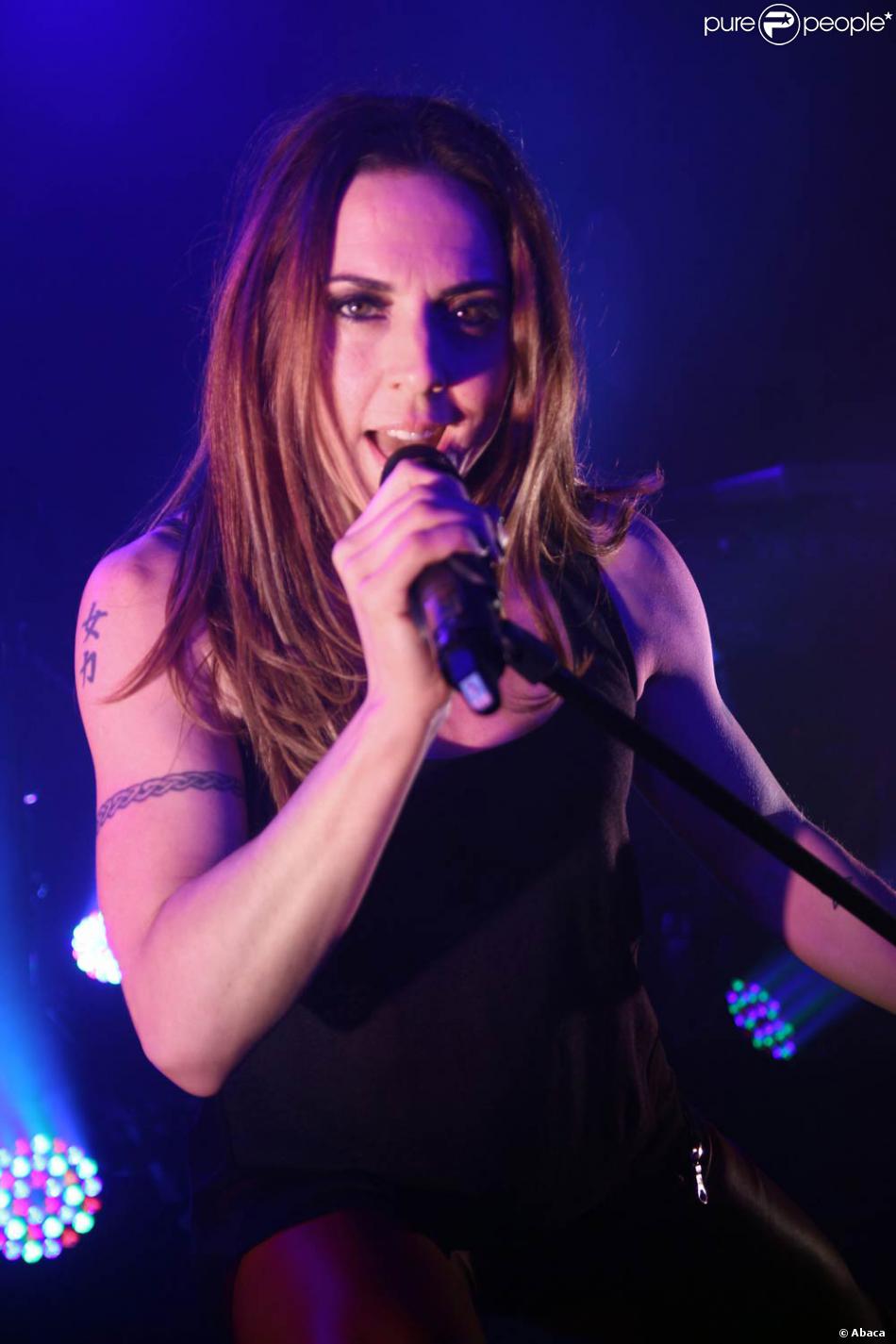 Mel C en concert au Club Academy de Manchester le 25 février 2012. L'ex ...