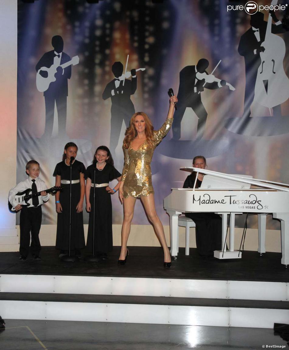 Statue de Céline Dion au musée Madame Tussauds du Venitian Hotel de Las ...