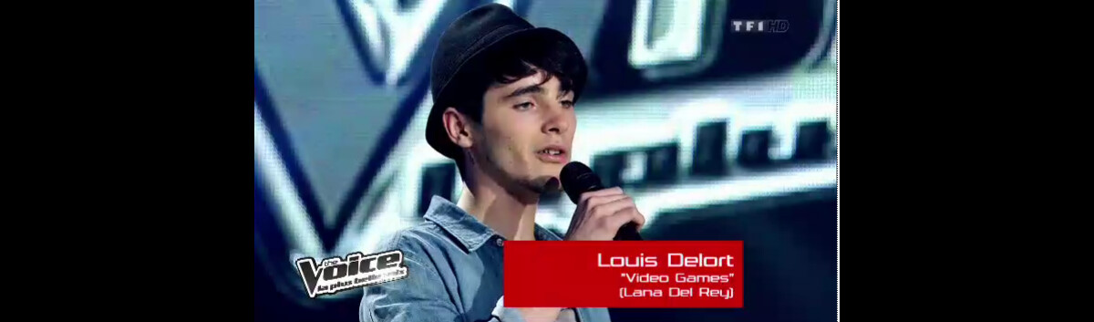 Photo : Prestation de Louis dans The Voice, samedi 25 février 2012 sur ...
