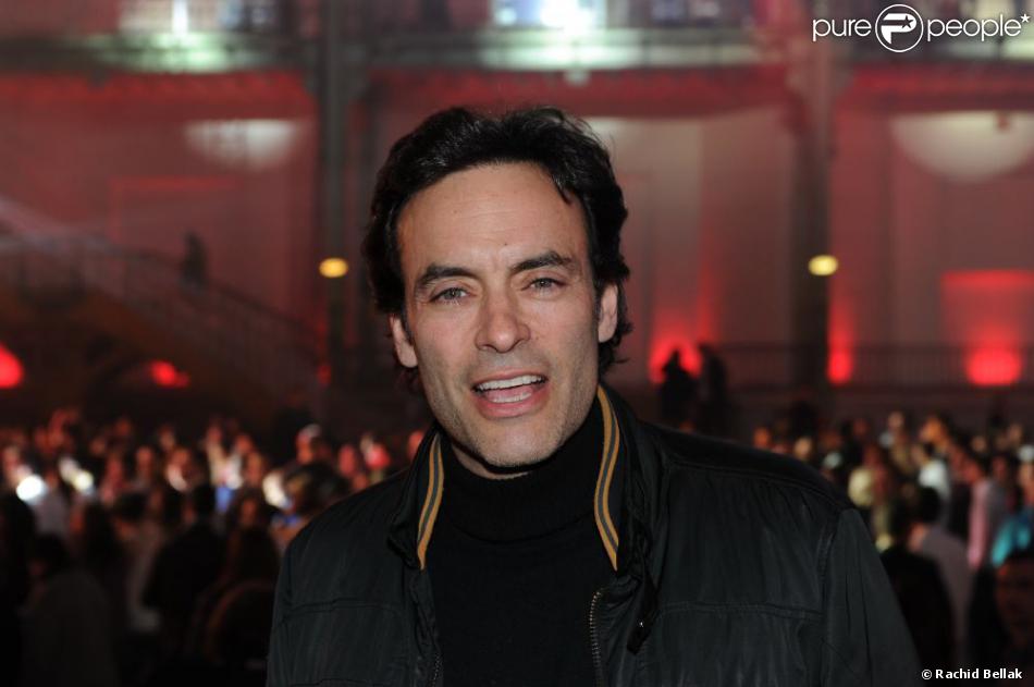 Anthony Delon lors des 20 ans de FG Radio le 5 avril 2012 au Grand ...