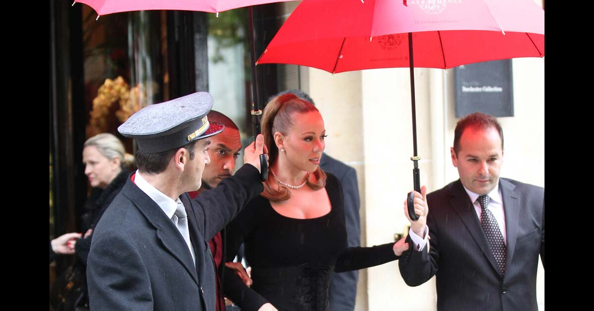 Mariah Carey : Avec ses jumeaux, la chanteuse rend visite à Azzedine ...