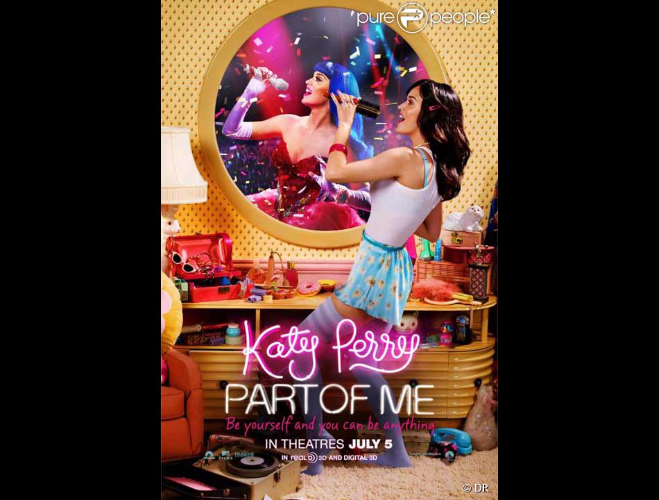 Affiche de Katy Perry : Part of me 3D, juillet 2012. - Purepeople