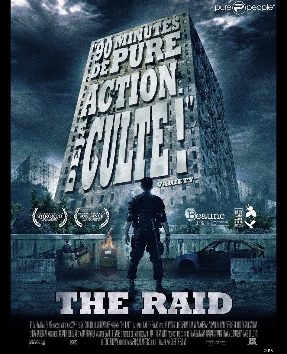 L'affiche du film The Raid - Purepeople