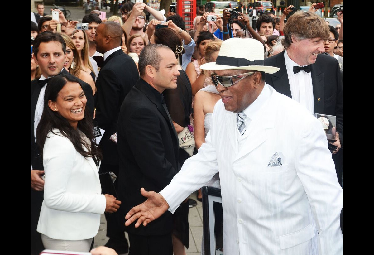 Photo : Rahman Ali lors de la soirée Sports for Peace au Victoria et ...