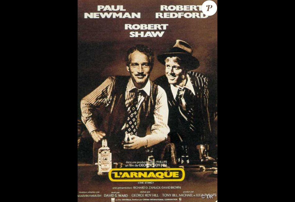L'Arnaque (1973) avec Paul Newman et Robert Redford. - Purepeople