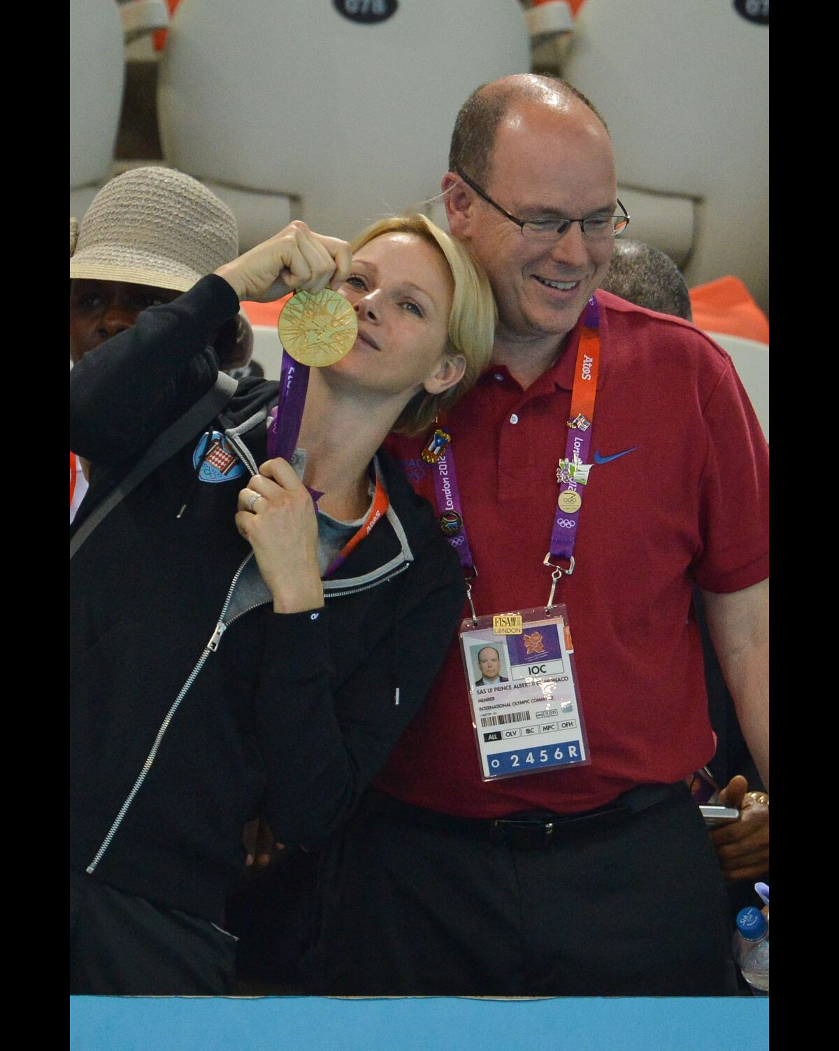 Photo : La princesse Charlene de Monaco aux Jeux olympiques de Londres ...