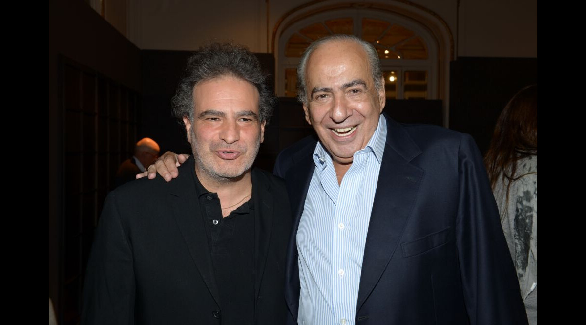 Photo : Raphaël Mezrahi et Pierre Benichou lors d'une soirée de ...