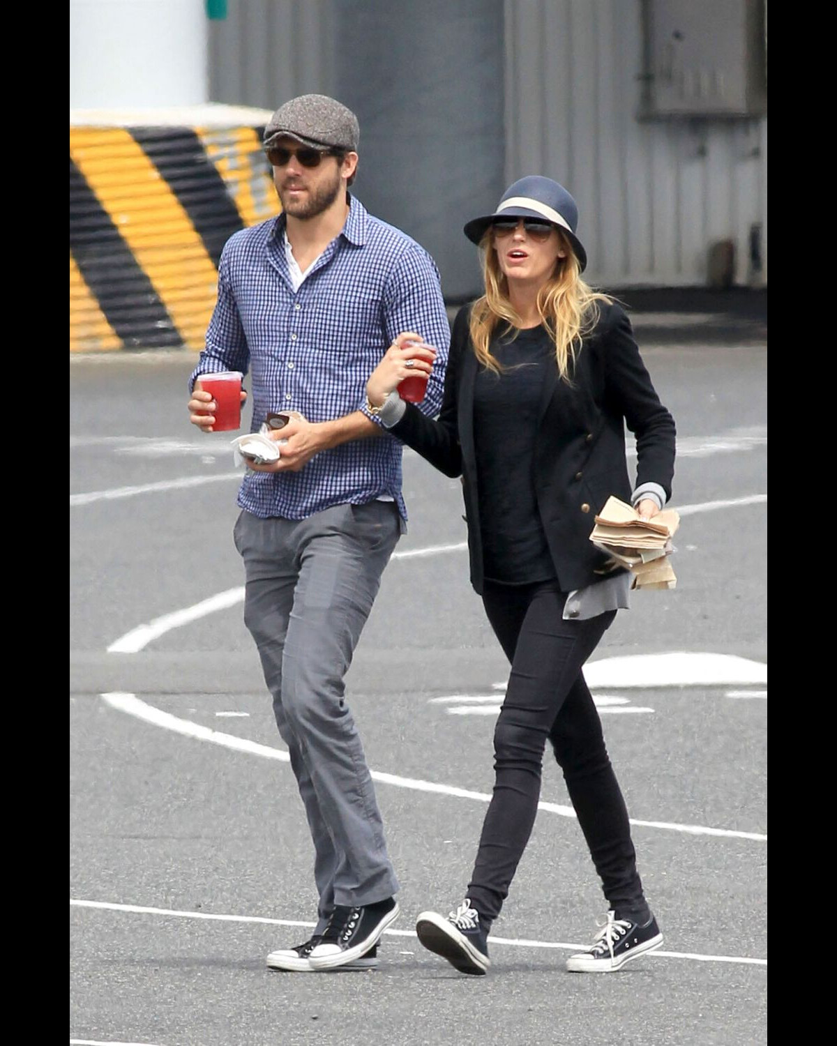 Photo : Exclusif - Blake Lively et Ryan Reynolds visitent le Ferry ...