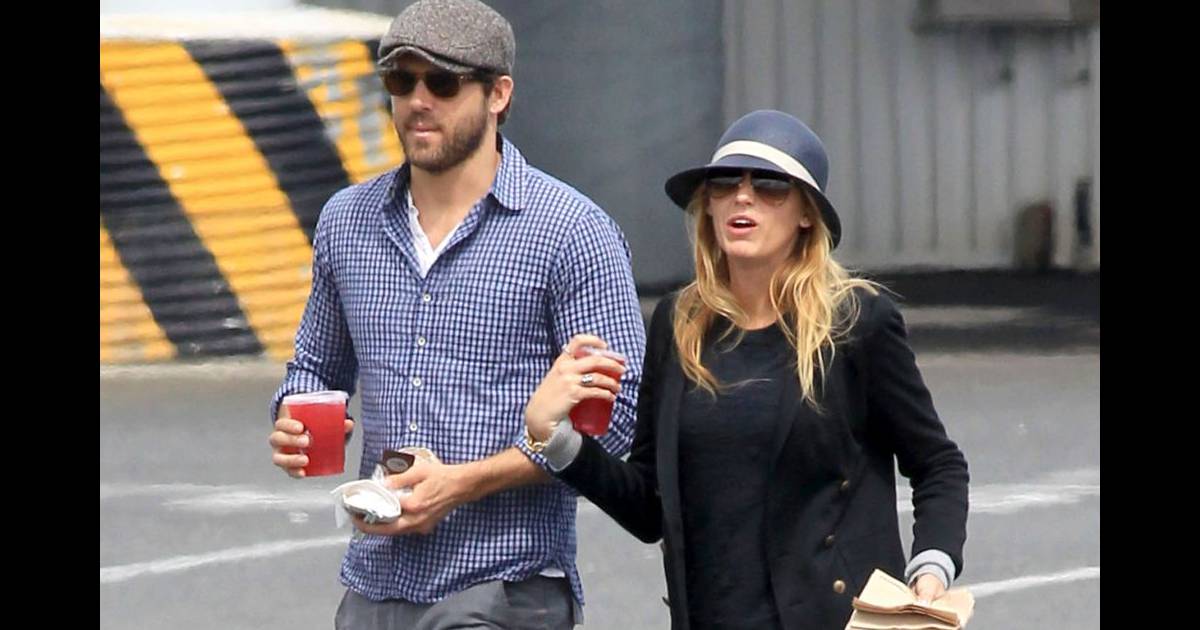 Exclusif - Blake Lively et Ryan Reynolds visitent le Ferry Terminal à ...