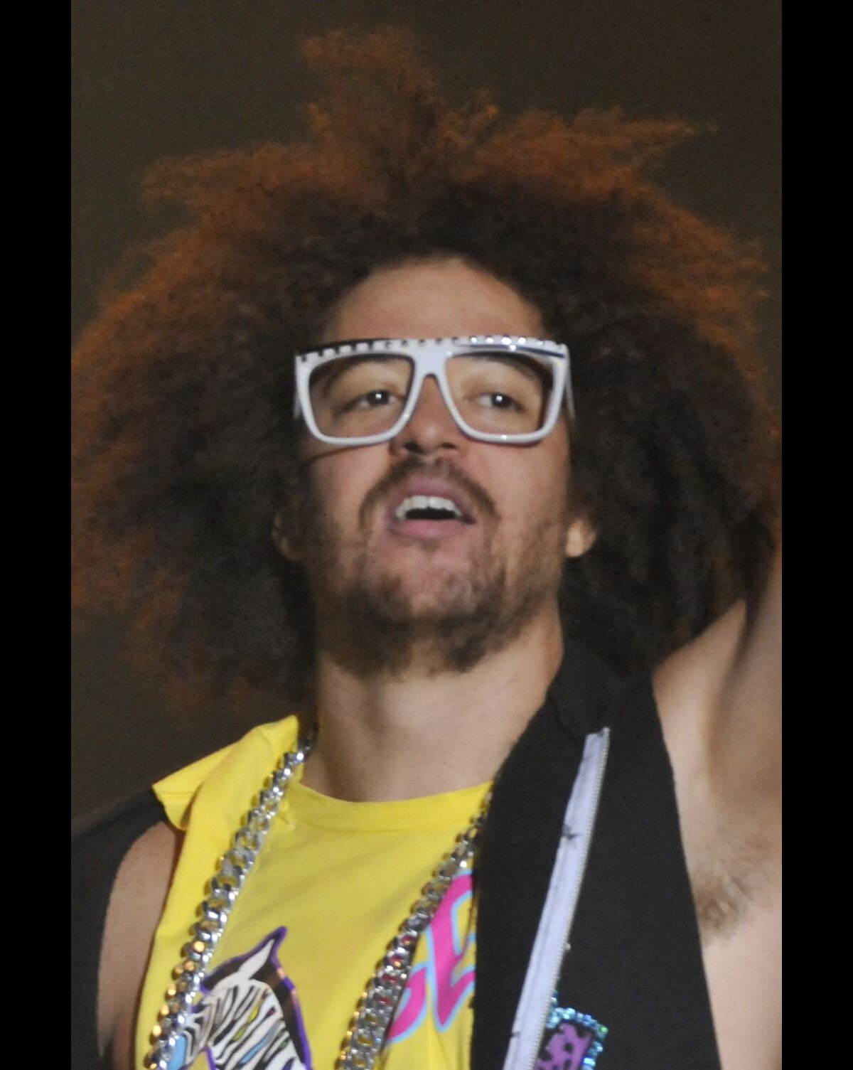 Photo : Redfoo de LMFAO sur la scène de Hylands Park à Chelmsford, le ...