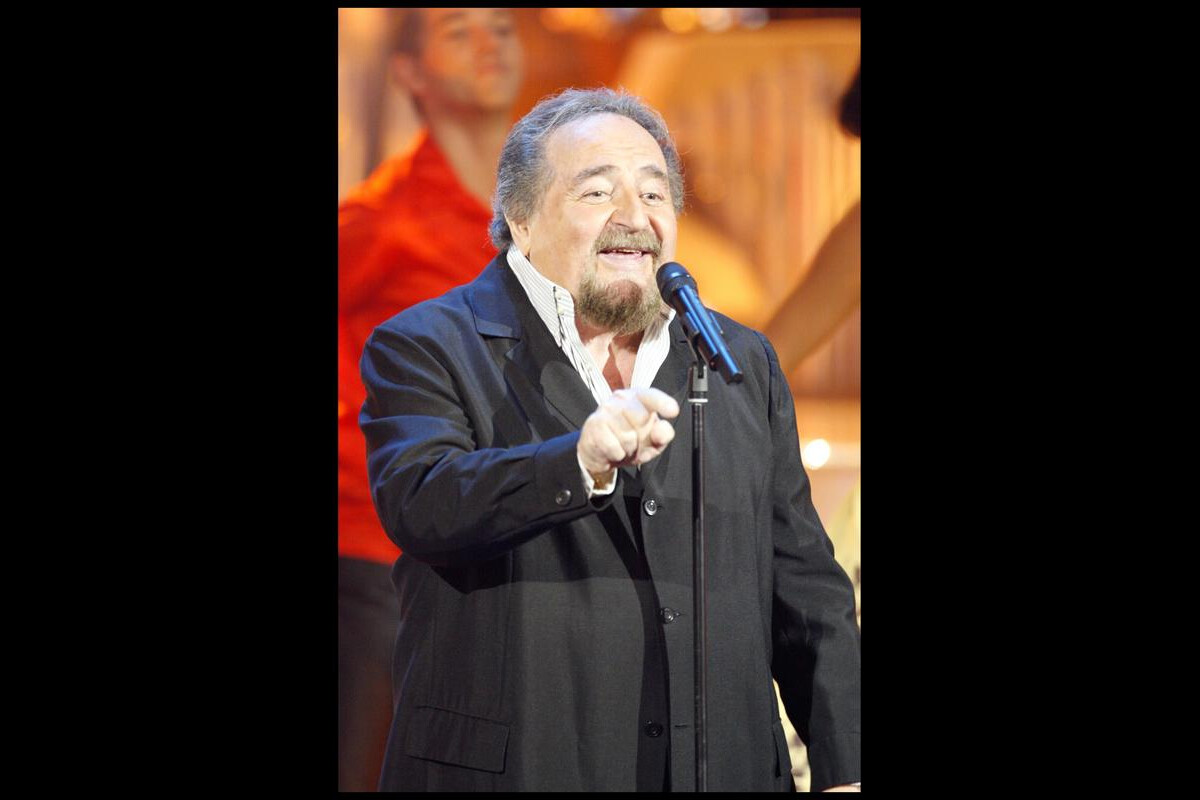 Photo : Richard Anthony en octobre 2008 dans Les Années Bonheur ...