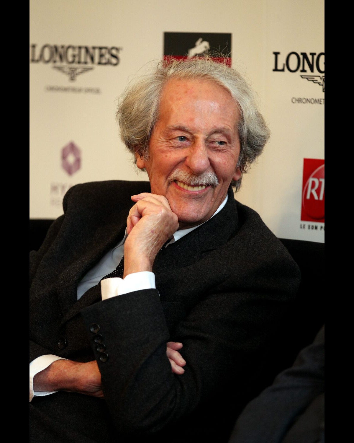 Photo : Jean Rochefort lors de la conférence de presse du 4e Gucci ...