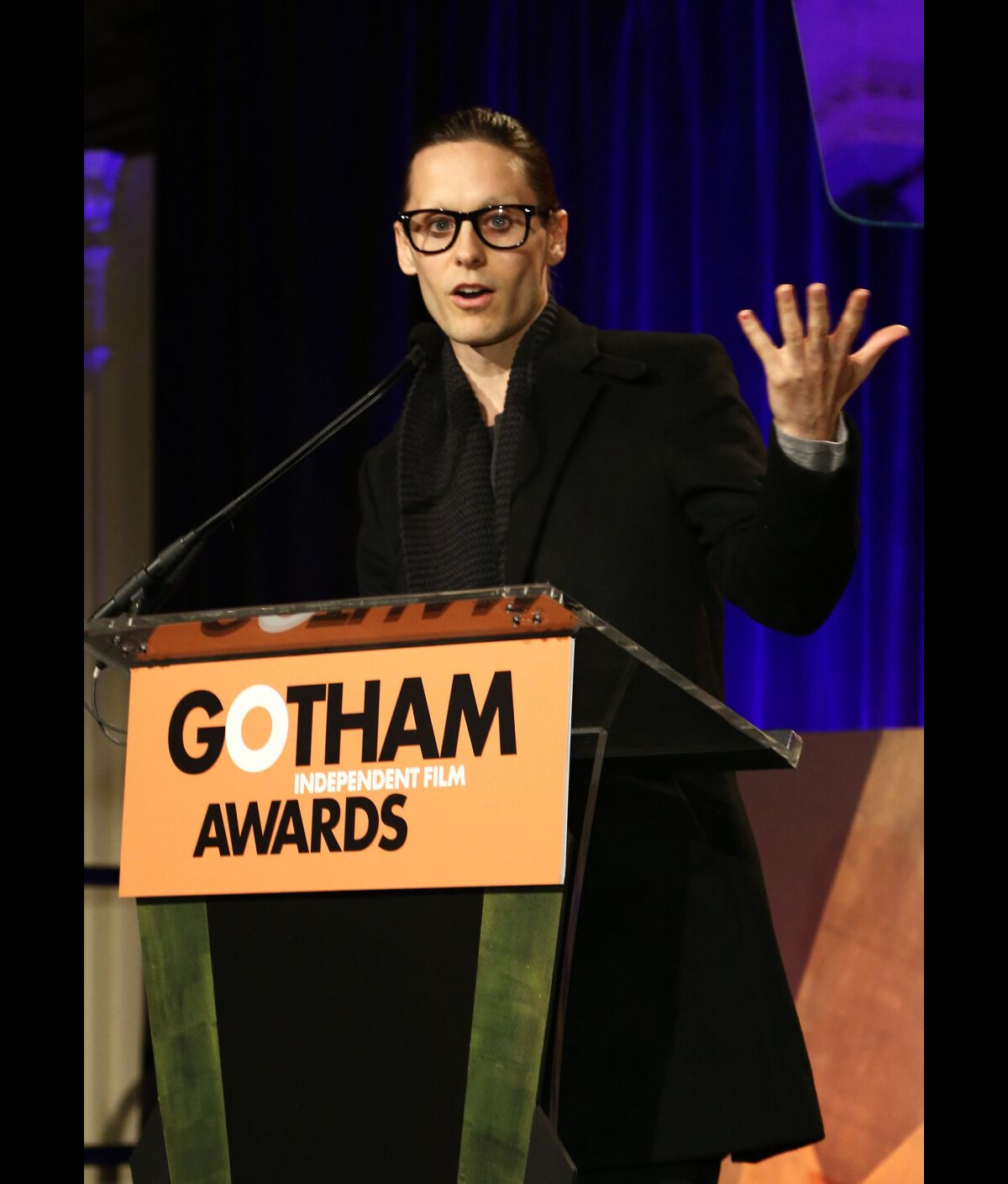Photo : Jared Leto lors de la soirée de remise de prix des Gotham ...