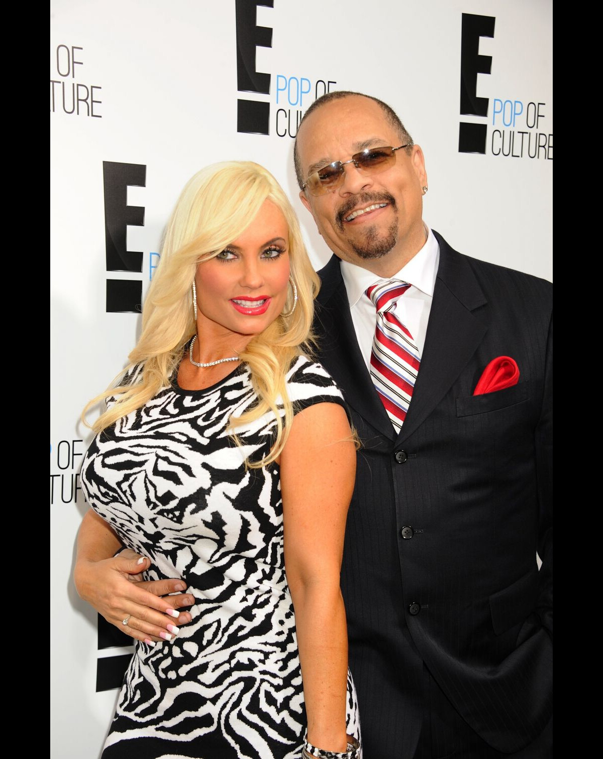 Photo : Coco et Ice-T lors de la conférence de presse de la chaîne ...