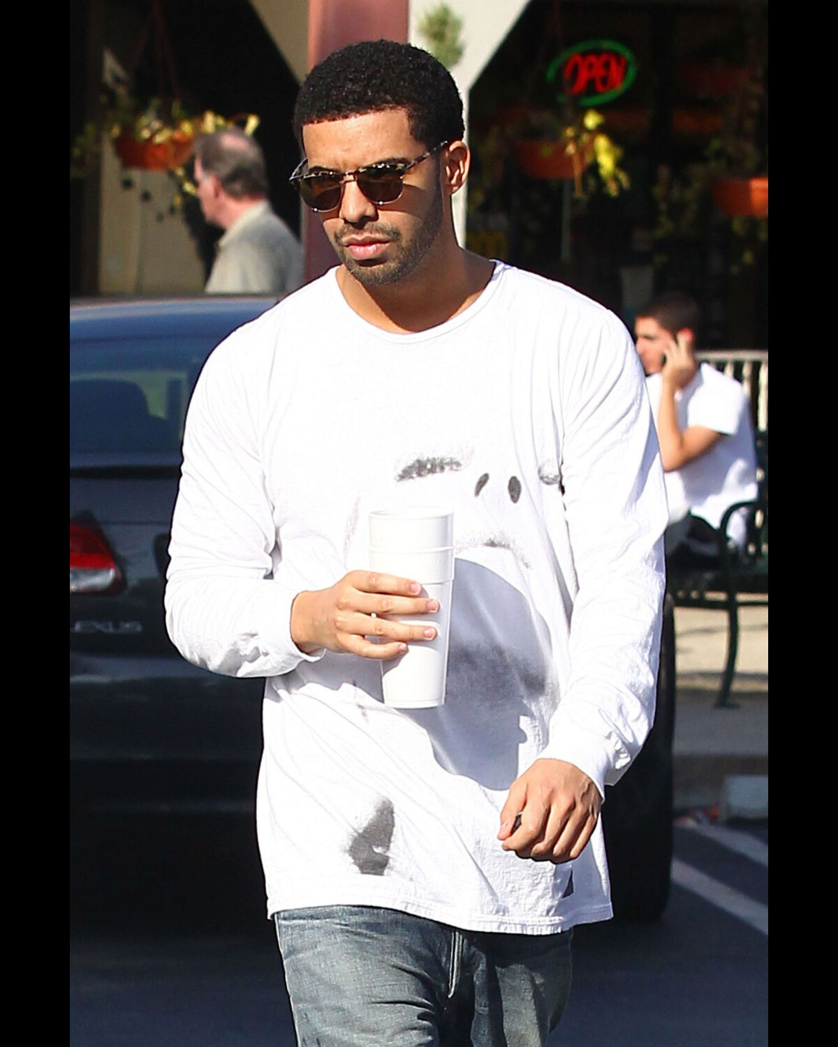 Photo : Drake à Los Angeles, le 4 mai 2012. - Purepeople