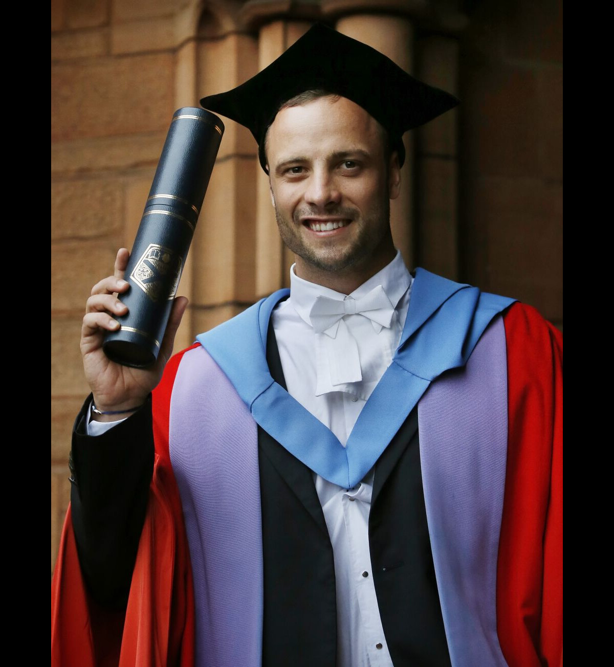 Photo : Oscar Pistorius honoré par l'Université de Strathclyde au ...