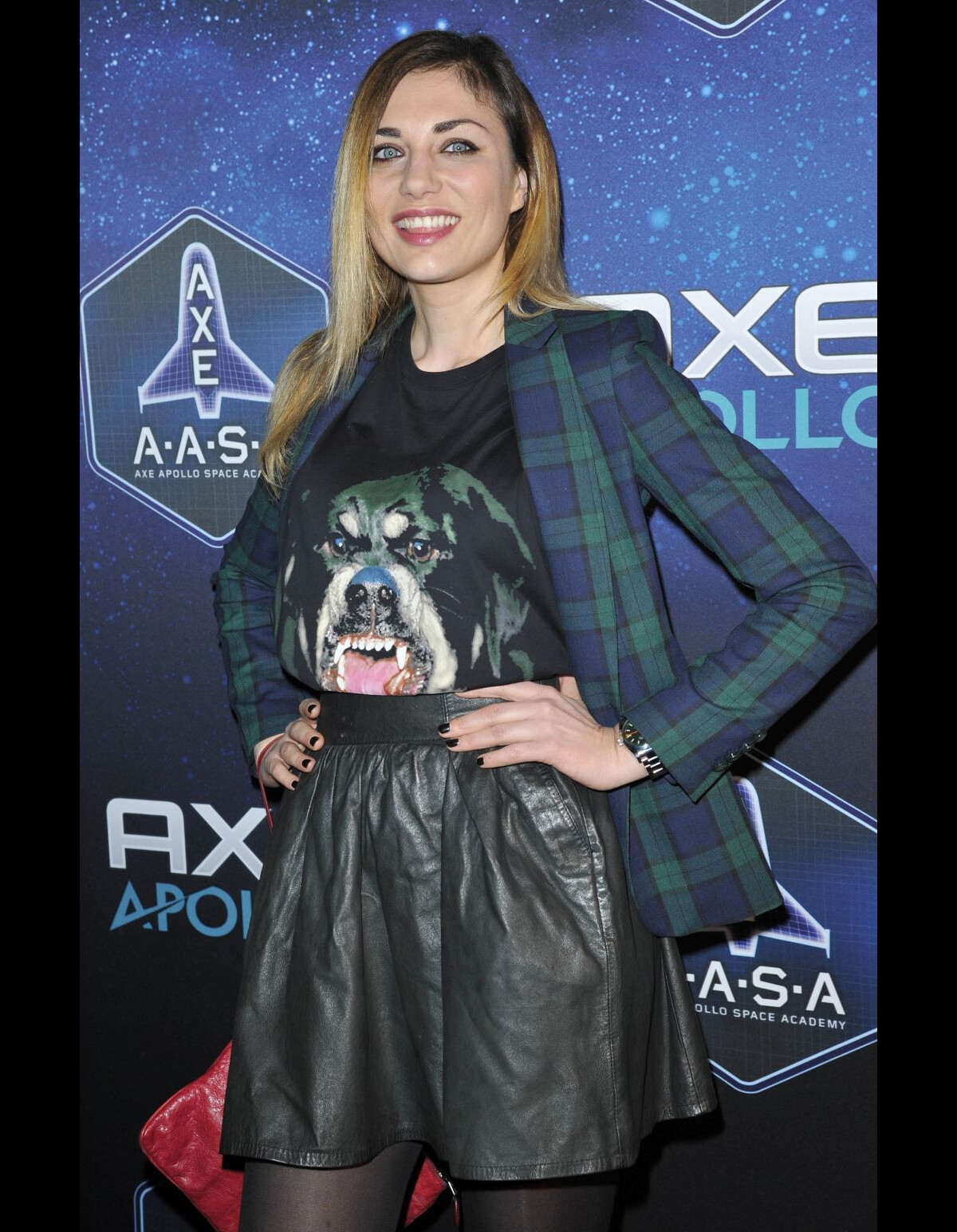 Photo : Ariane Brodier à la soirée des 30 ans de Axe, à Paris le 10 ...
