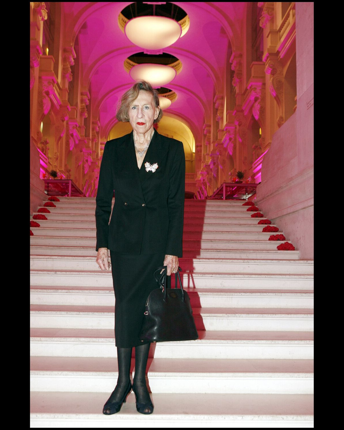 Photo : Andrée Putman au Musée des Arts Décoratifs de Paris, le 26 ...