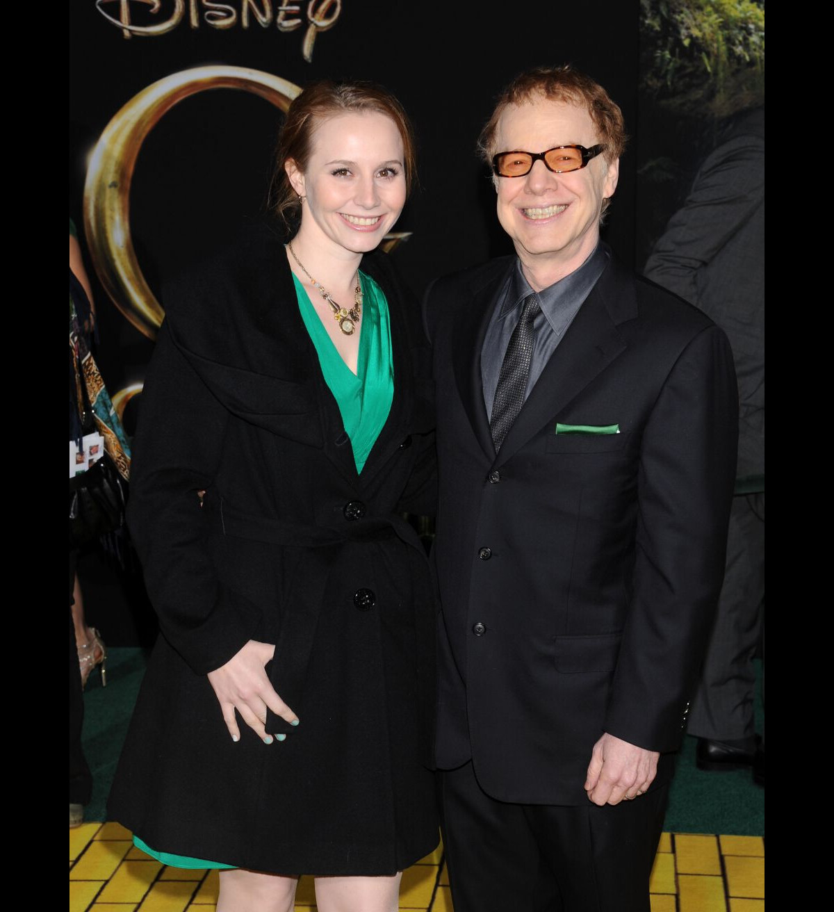Photo : Danny Elfman et Mali Elfman à la première du film Le Monde ...