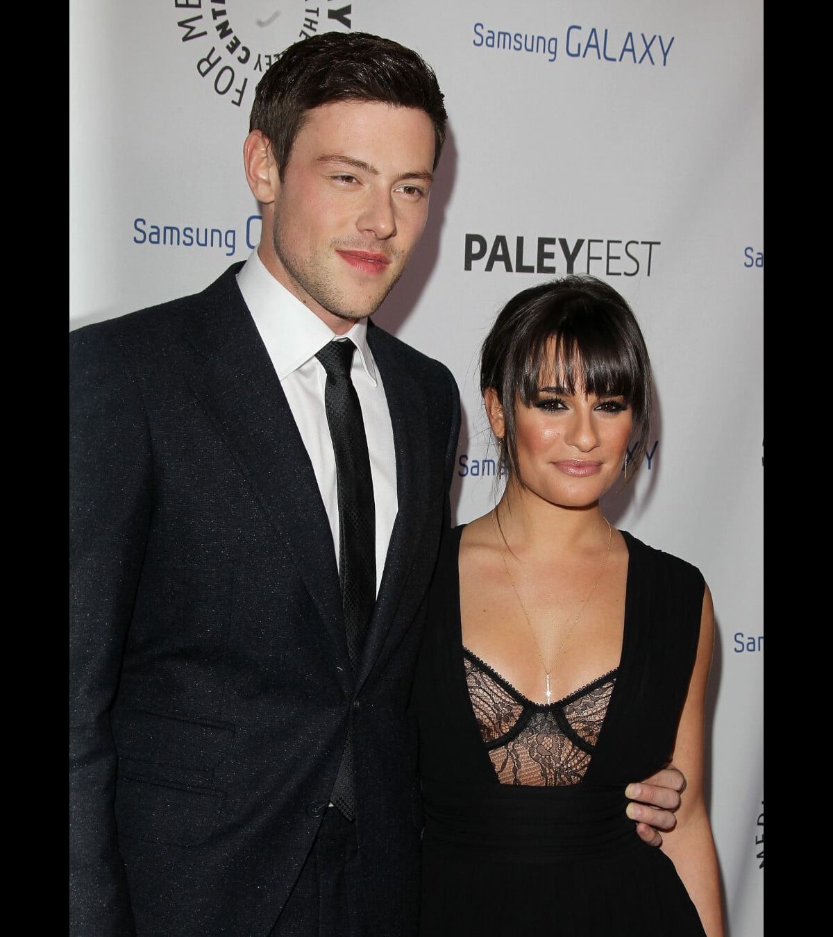 Photo : Lea Michele et Cory Monteith à la cérémonie des PaleyFest Icon ...
