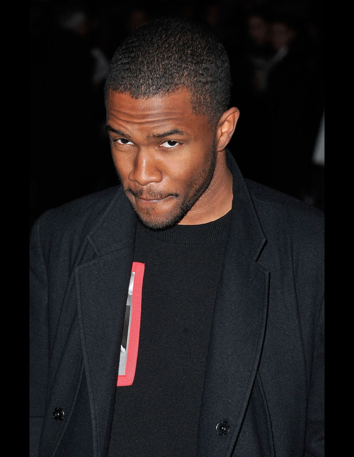 Photo : Le chanteur Frank Ocean arrive à la Halle Freyssinet pour ...