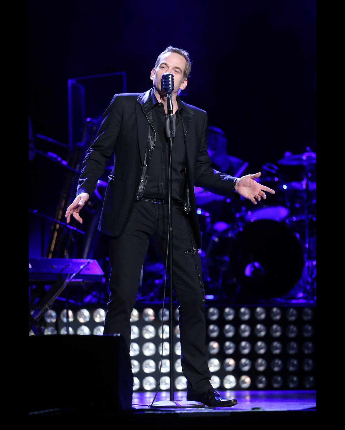 Photo : Le chanteur Garou en concert à l'Olympia le 30 Janvier 2013 ...