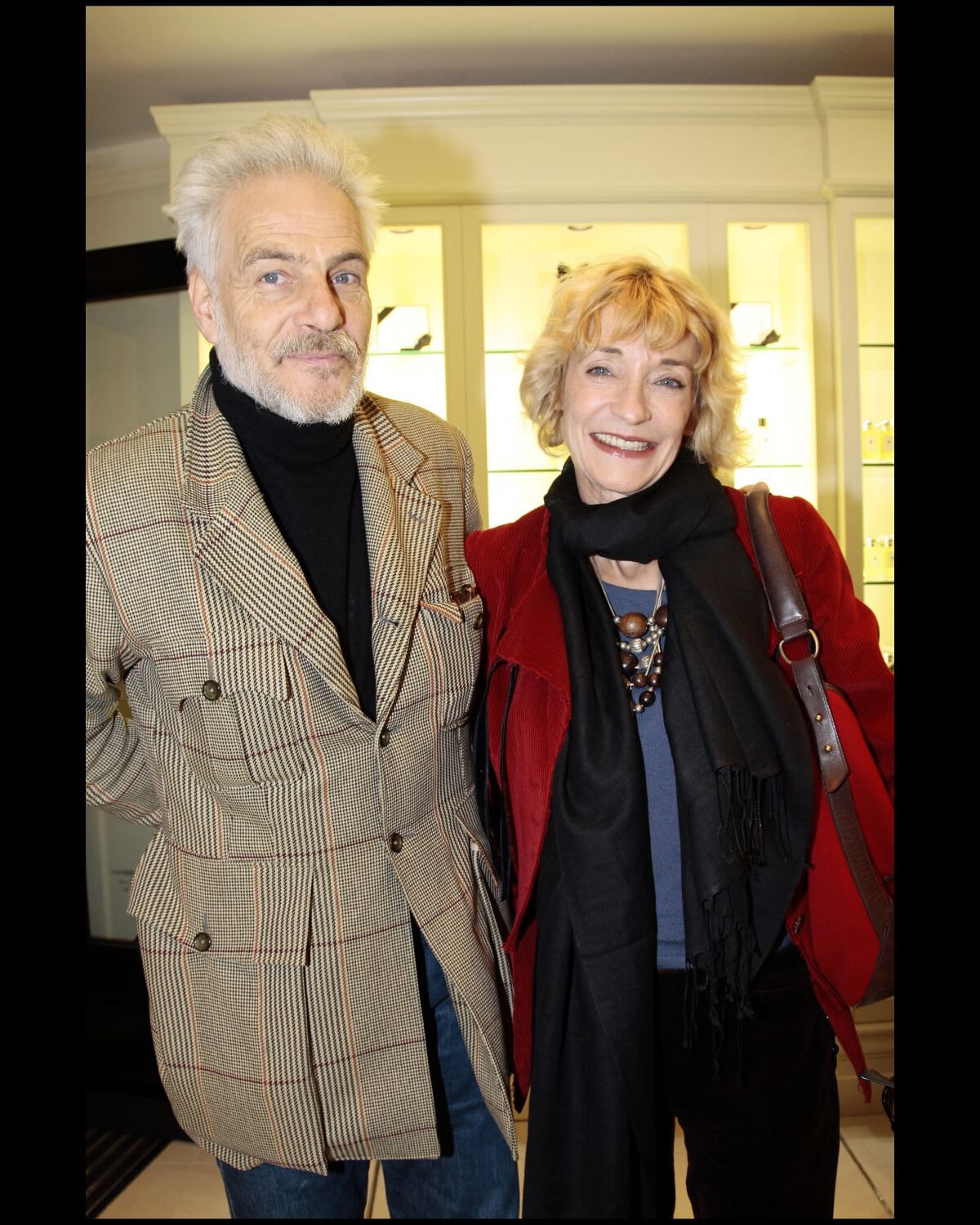Photo : Thadée Klossowski de Rola et Loulou de la Falaise dans la ...