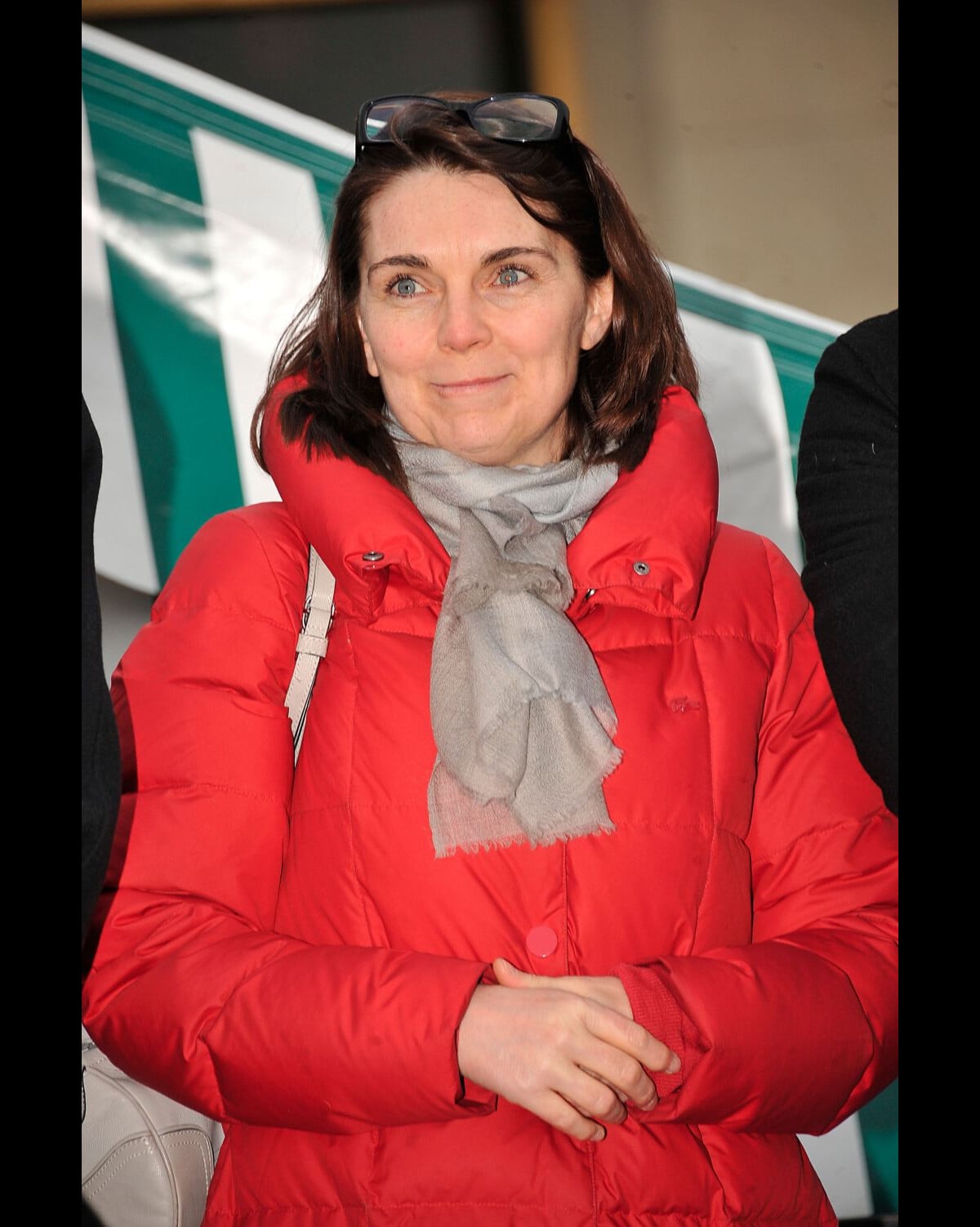 Photo : Marie-Claire Restoux au départ de la Course Du Coeur au profit ...
