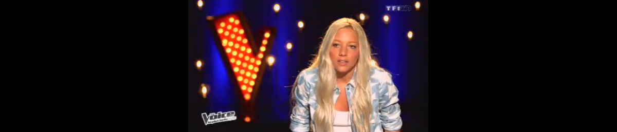 Photo : Stefania Rizou dans The Voice 2 le samedi 20 avril 2013 sur TF1 ...