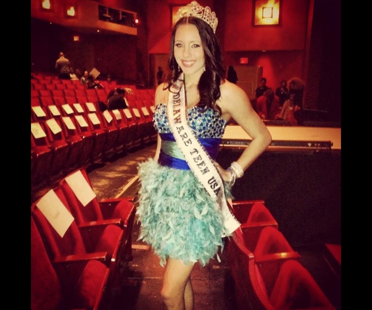 Photo : Melissa King, ancienne Miss Teen Delaware qui avait abandonner ...