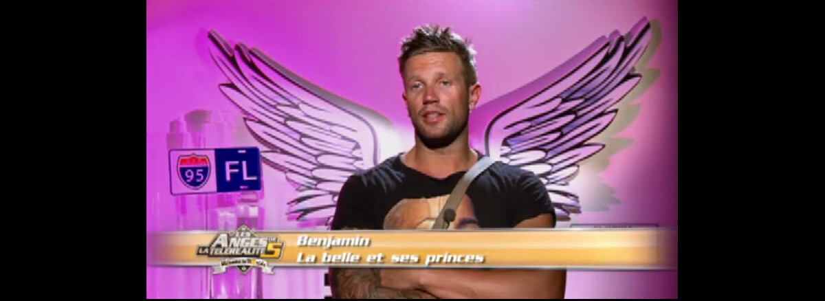 Photo : Benjamin dans Les Anges de la télé-réalité 5 le lundi 13 mai ...