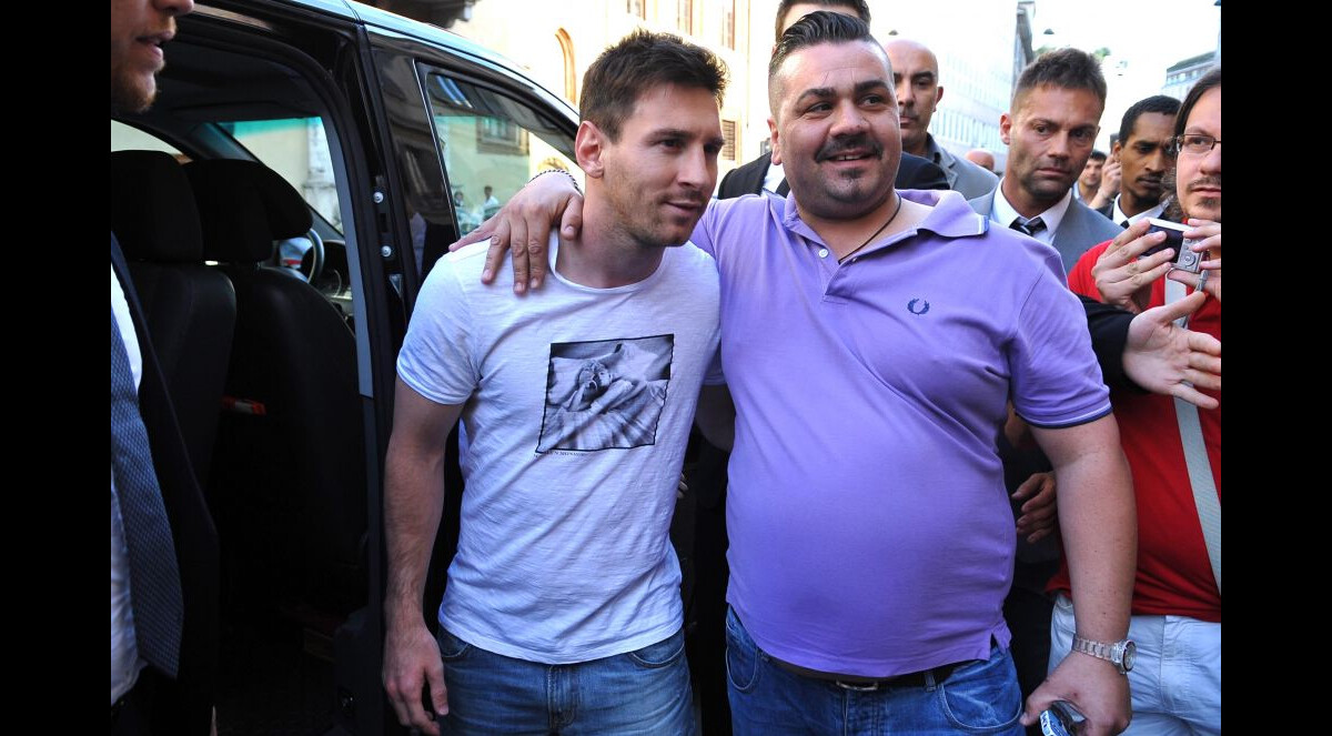 Photo : La star du FC Barcelone Lionel Messi et sa compagne Antonella ...