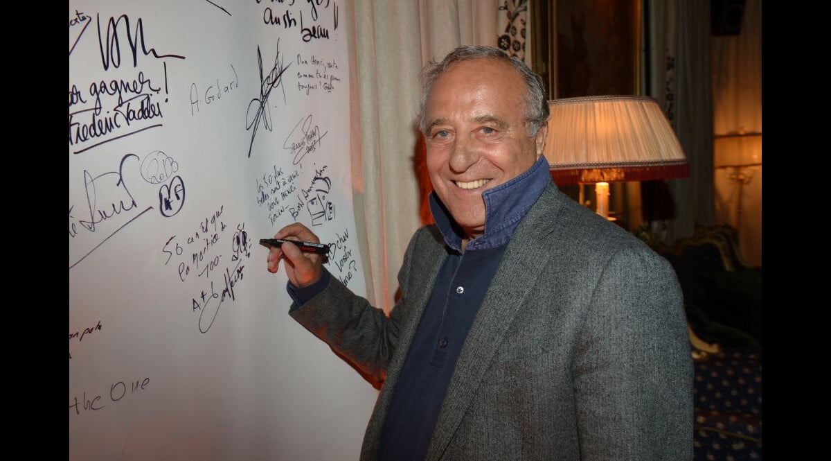 Photo : Daniel Hechter lors de la soirée d'anniversaire d'Henri Leconte ...