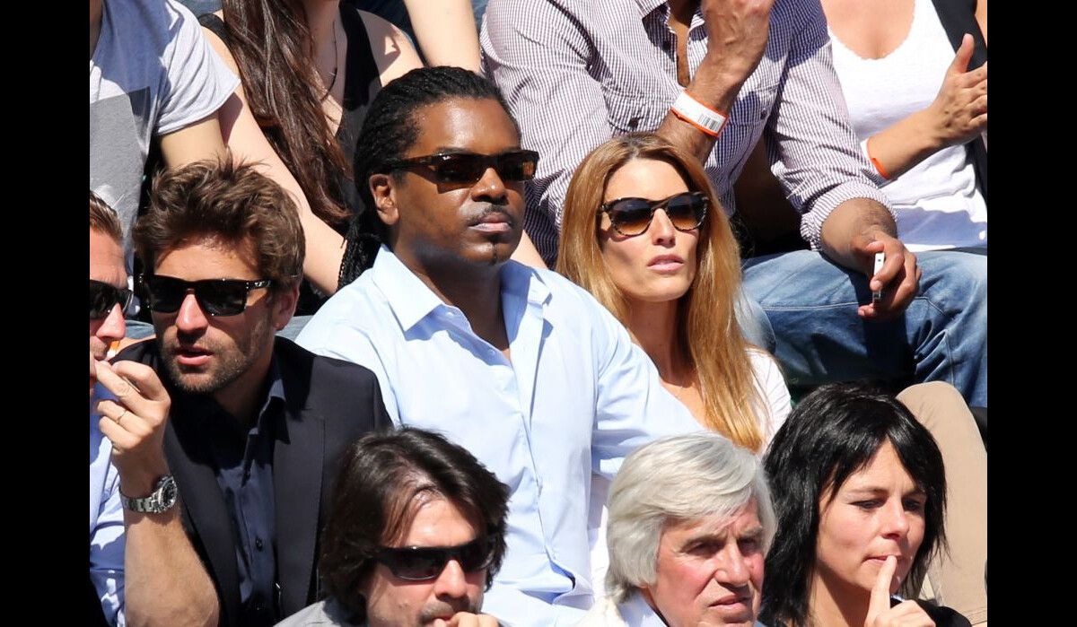 Photo : Anthony Kavanagh et sa femme Alexandra lors du quart de finale ...