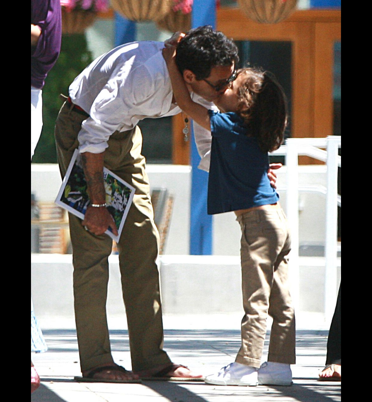 Photo : Jennifer Lopez et son ex-mari Marc Anthony vont chercher leurs ...