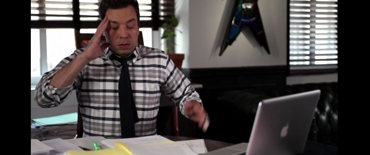 Vidéo : L'animateur américain Jimmy Fallon dans un sketch avec Brad ...