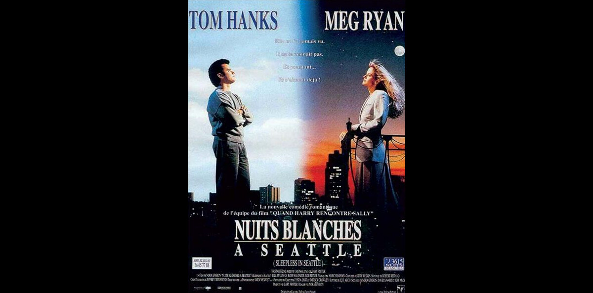 Photo : Affiche du film Nuits blanches à Seattles (1993) - Purepeople