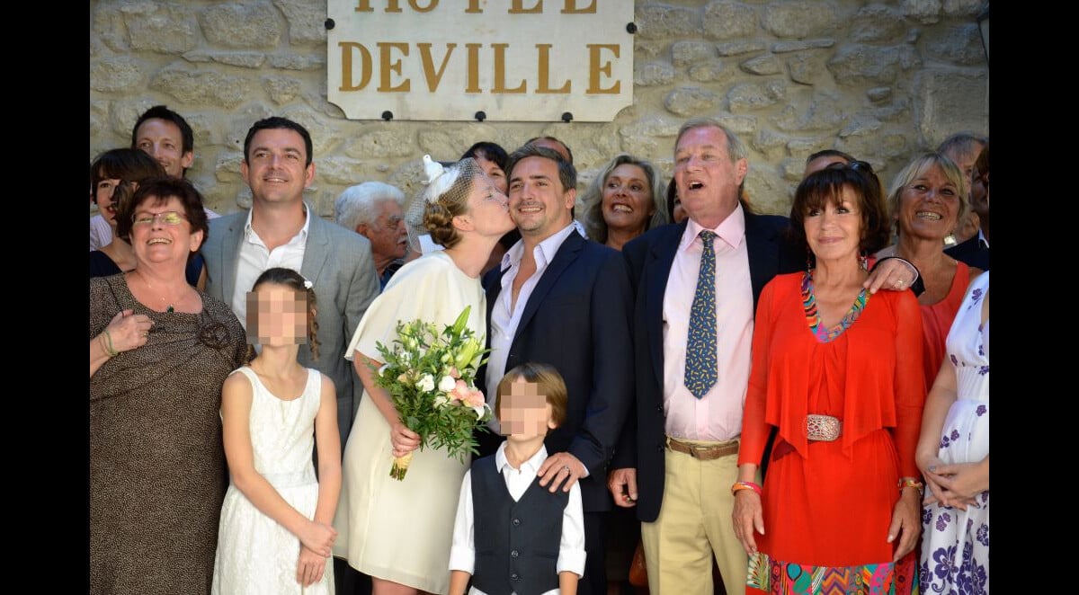 Photo : Mariage bonheur de Frédéric Martin, fils de Danièle Evenou, et ...
