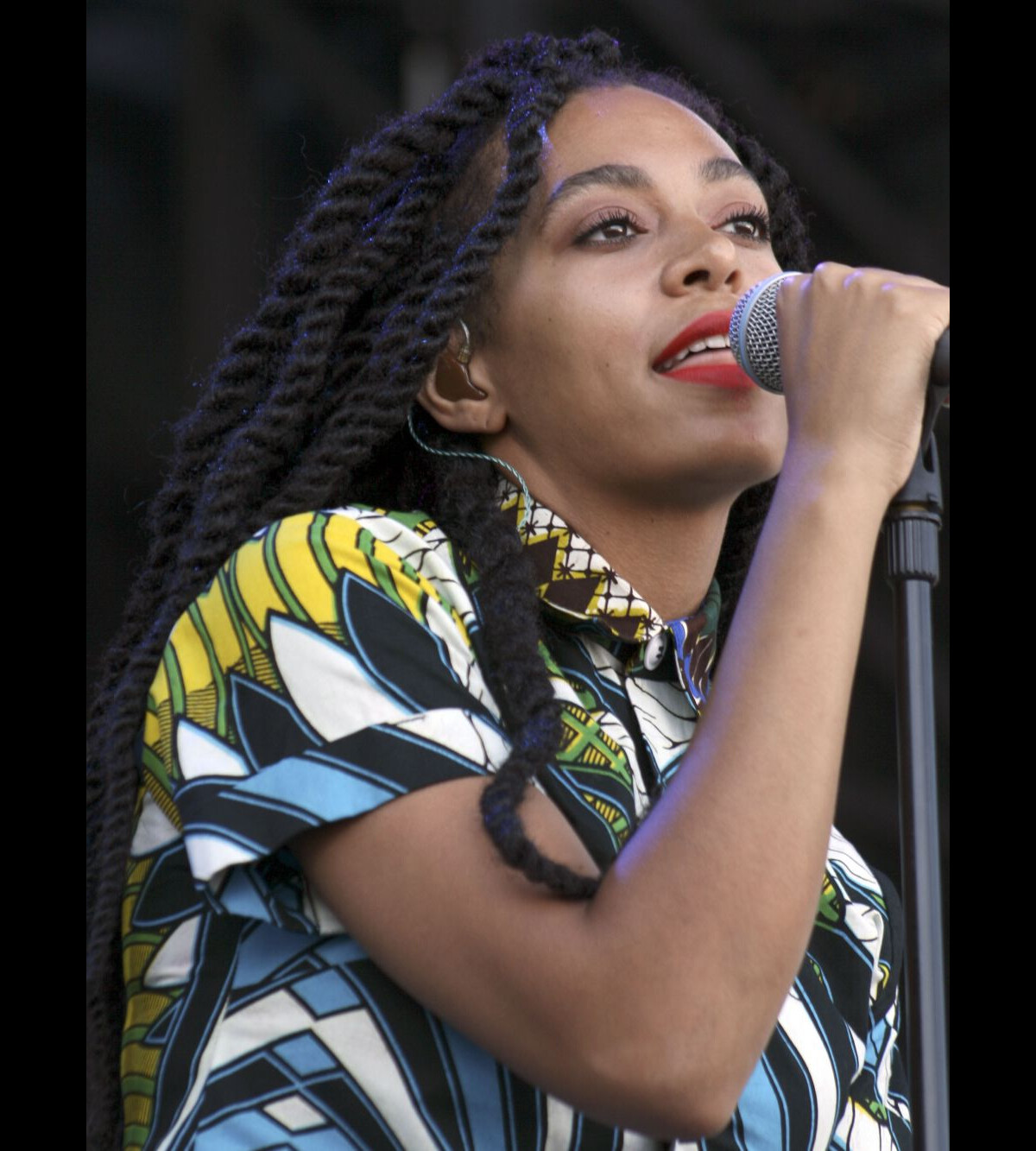 Photo : Solange Knowles en concert au Philadelphia Festival Pier, le ...