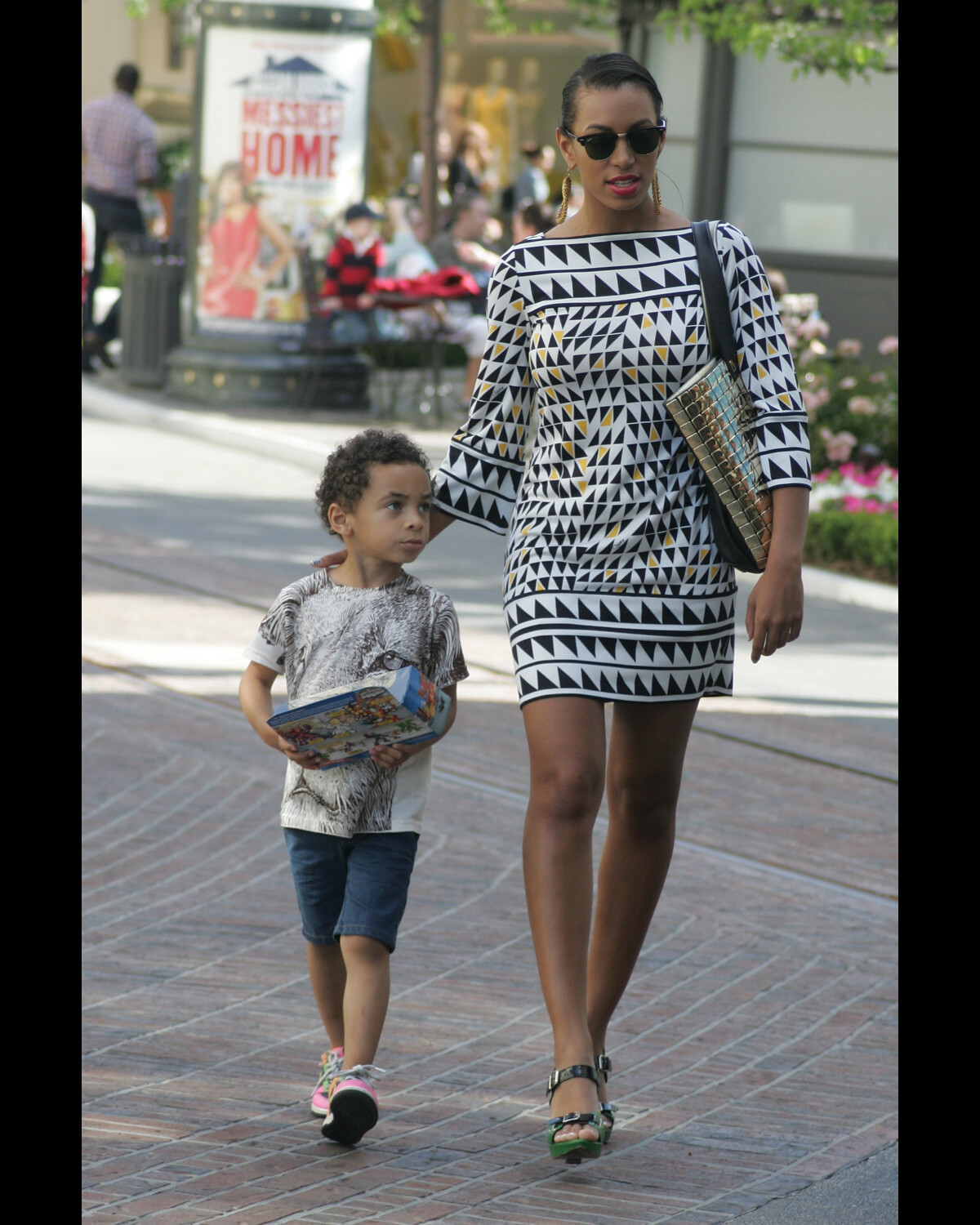 Photo : Solange Knowles et son fils Daniel Julez Smith à Hollywood, le ...