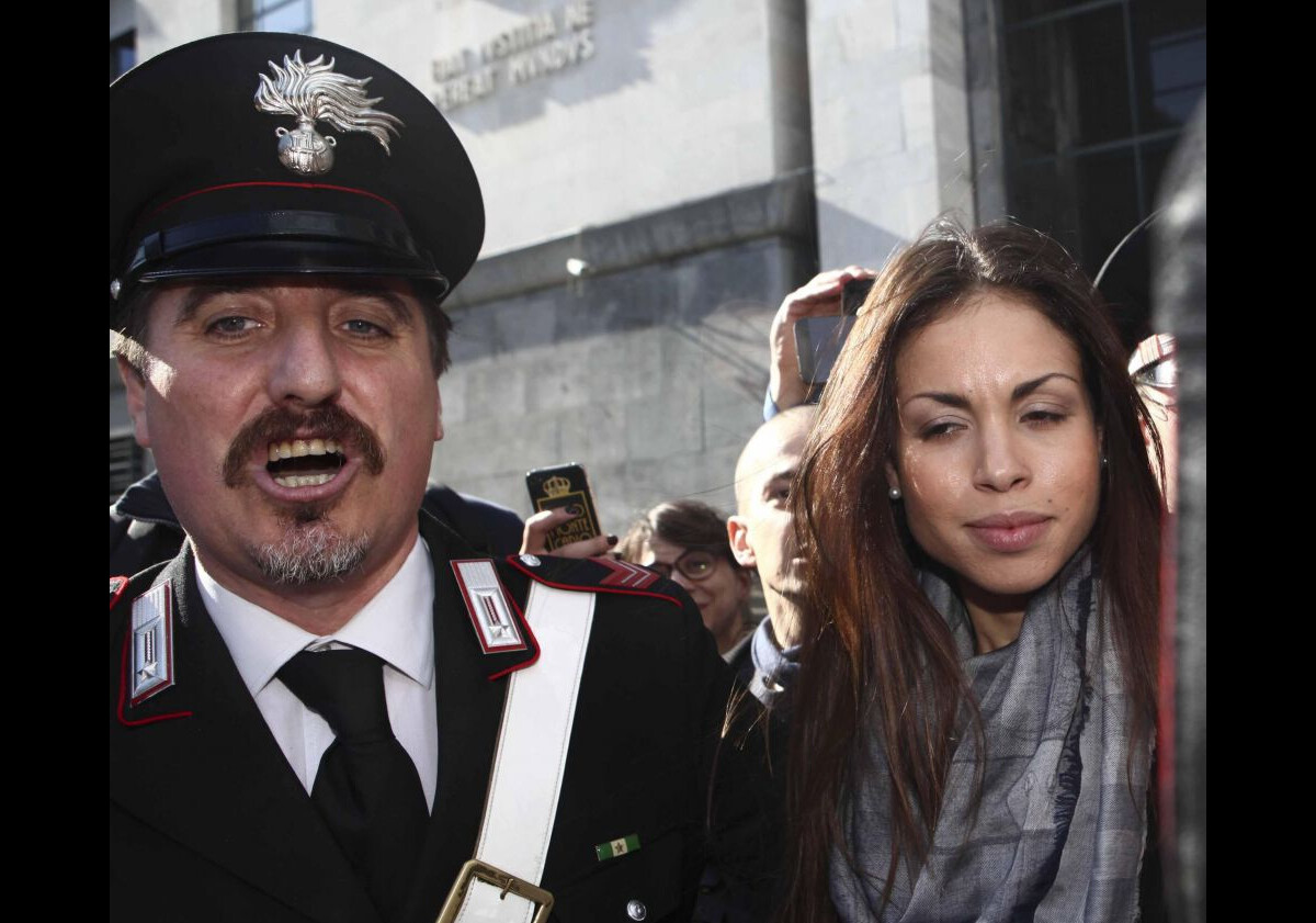 Photo : Karima El Mahrough aka Ruby Rubicuore à Milan, le 17 mai 2013 ...