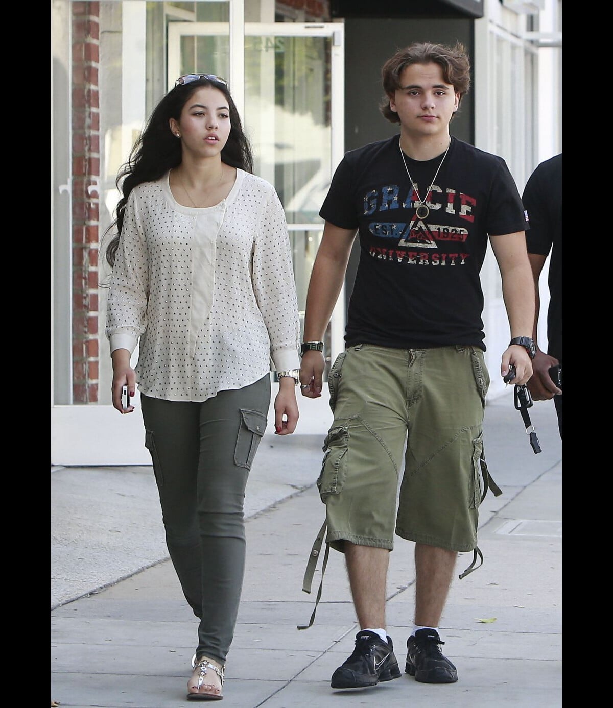 Photo : Prince Jackson et sa petite amie Remi Alfalah se baladent dans ...