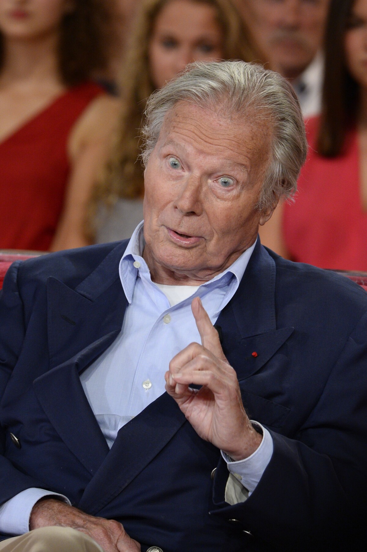 Photo : Jean Piat à l'enregistrement de l'émission "Vivement Dimanche ...