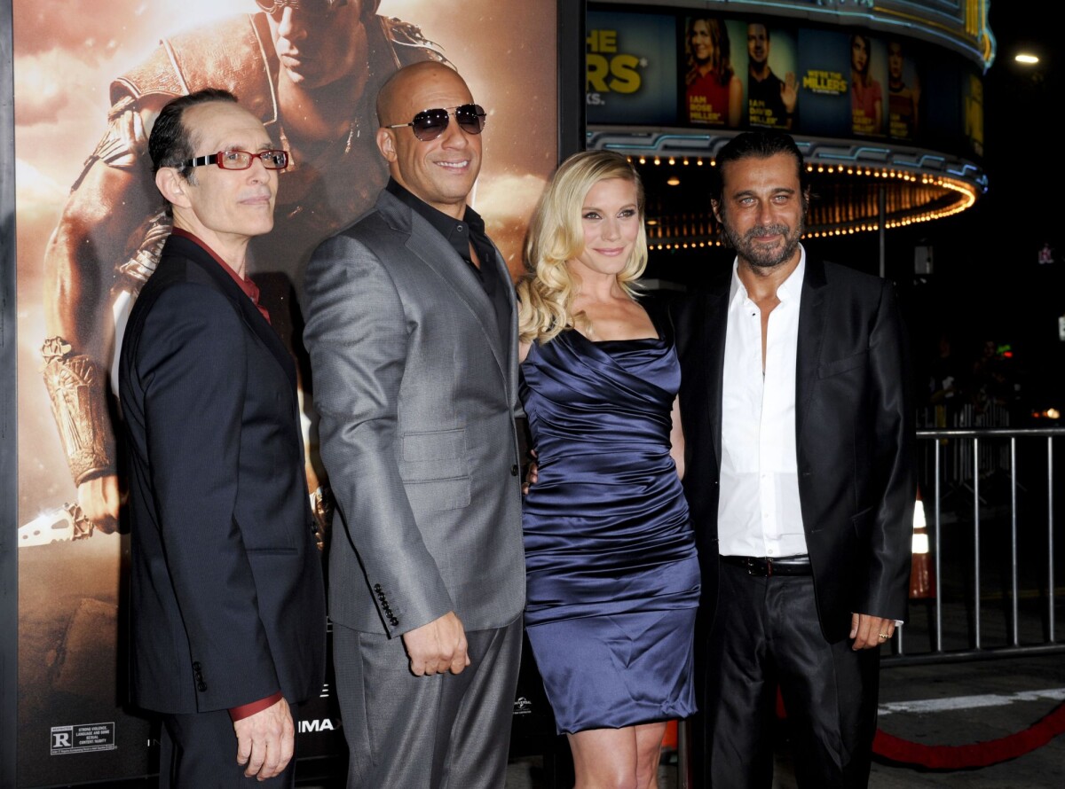 Photo : David Twohy, Vin Diesel, Katee Sackhoff, Jordi Molla à la ...